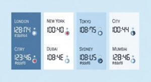 World Clock With Seconds — Live Times in Multiple Cities